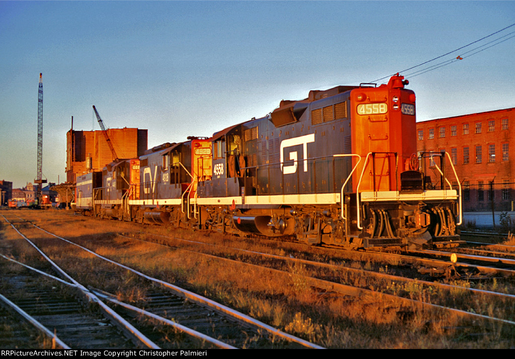 GTW 4558, CV 4928, and GTW 4449